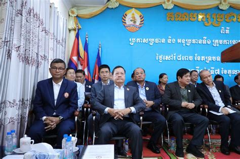 សម្ដេចវិបុលសេនាភក្ដី សាយ ឈុំ ប្រកាសតែងតាំង ឧបនាយករដ្ឋមន្ដ្រី នេត សាវឿន