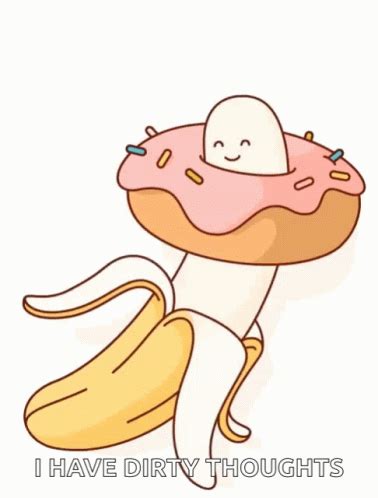 Donut Banana GIF Donut Banana Sexy Food Discover Share GIFs
