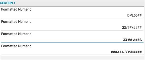 Java Android Mask Formatter That Allows Only Integers But With Text