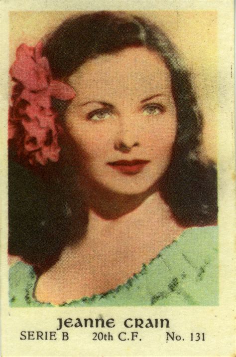 Jeanne Crain Photos Filmography And Movie Stills