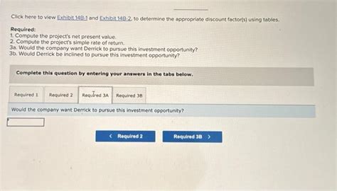 Solved Exercise Algo Net Present Value Analysis And Chegg