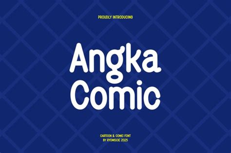 Angka Comic Font Free Font