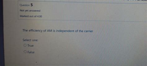Solved In Dsb Modulation Only A Single Sideband Is
