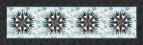 Compass Rose Table Runner
