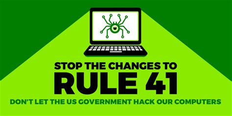 Help Us Stop The Updates To Rule 41 Electronic Frontier Foundation