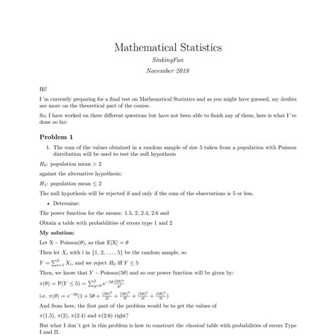 mathematical statistics pdf docdroid