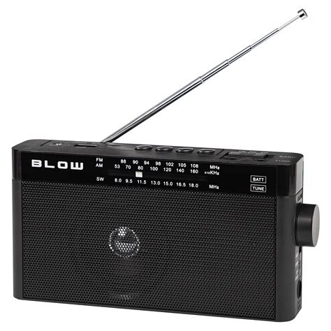 Radio Portabil Blow Ra9 Am Fm Sw Bluetooth Usb Sd 190x97x51mm Emag Ro