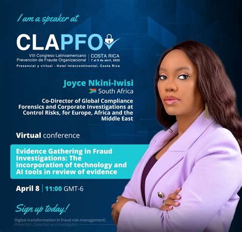 Clapfo2025 Forensicinvestigation Fraudprevention Joyce Nkini Iwisi