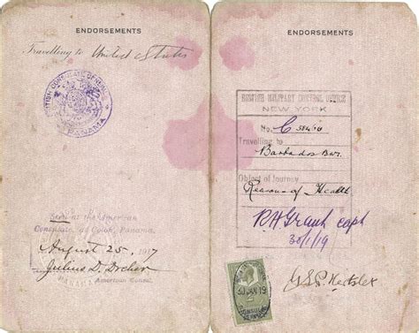 Printable Barbados Passport Forms Printable Forms Free Online