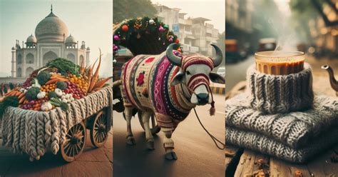 Sweater On Handpumps To Cvered ATM AI Imagines Winters In Different Parts Of India
