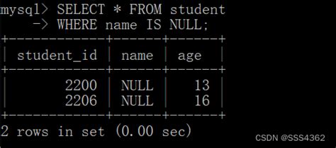 mysql数据表内容查询 一 mysql查看表信息 csdn博客