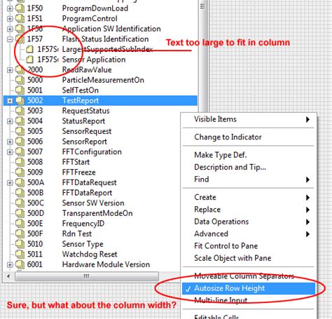 Autosize Column Width Option For Tree Controls Ni Community