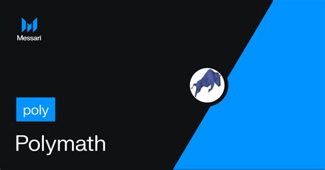 Polymath Price Poly To Usd Research News And Fundraising Messari