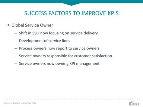 3 Success Factors To Improve Kpis For Accounts Payable Shared Services