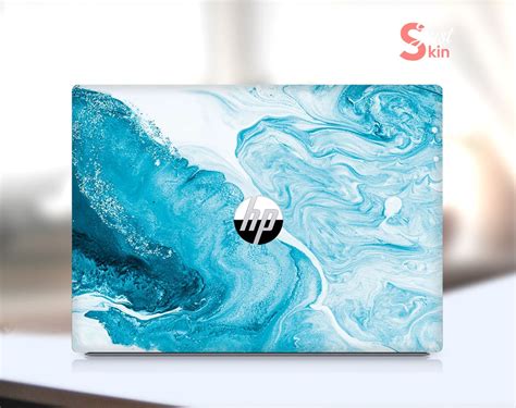 Hp Laptop Skinhp Omen 15 2020personalized Wave Ripples Vinyl Decal