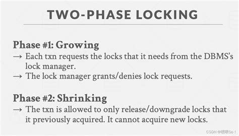 Cmu15 445 Spring2023 Project4 Concurrency Control个人详解cmu445 Csdn博客