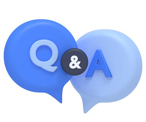 Question And Answer Speech Bubbles 77767369 Png