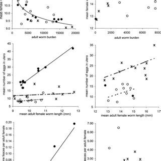 Data And Predicted Values For The Best Fit Models From The Analysis Of Download Scientific