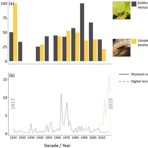 A The Sex Ratio Male Of Records Broken Up By Decade And Separated Download Scientific