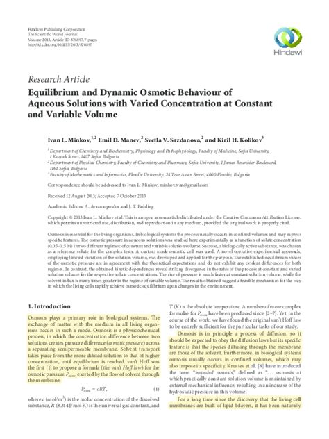 Pdf An Application Of The Modified Poisson Boltzmann Equation In
