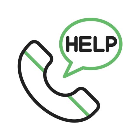 Help Generic Color Outline Icon