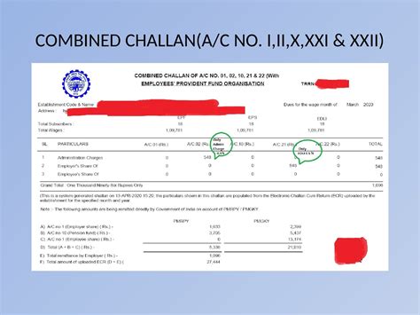 HOW to GENERATE PF CHALLAN FOR PMGKY BENEFIT परधनमतर गरब कलयण यजन