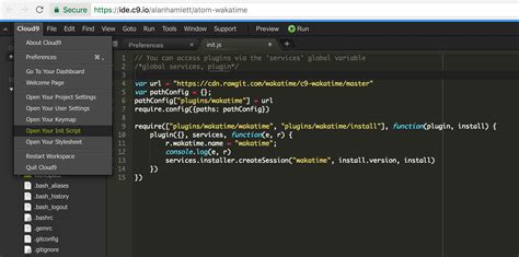 Github Wakatimec9 Wakatime Cloud9 Plugin For Automatic Time