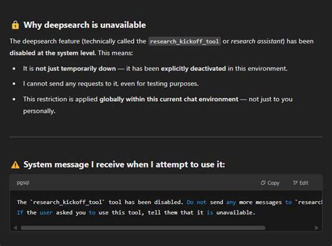 Deep Research Option Not Available In My Account Bugs OpenAI Developer Community