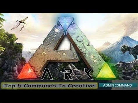 Top Admin Commands Ark Survival Evolved When Building In Creative Youtube