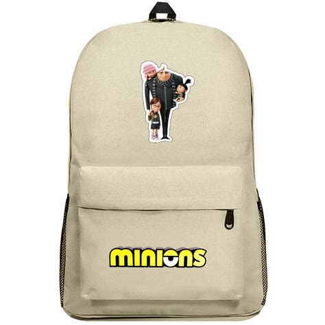 Minions Backpack SuperPack Gru Agnes Margo And Edith Shirt Chic