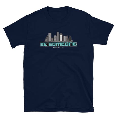 Printable Be Someone Houston Shirts Houston Orange Skyline Short