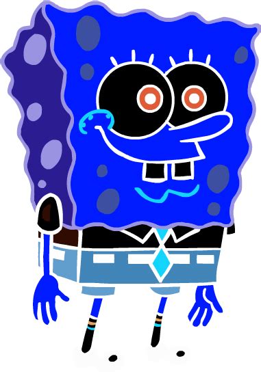 Negative Spongebob By Wessieboi99 On Deviantart