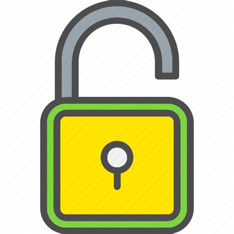 Lock Locked Password Protect Protection Security Unlock Icon Download On Iconfinder