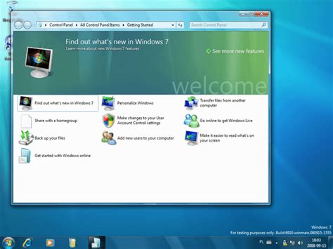 Windows 7 Build 6910 Showcase R Windowsbetas