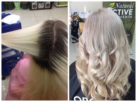 Обесцвечивание волос / Красивый БЛОНД без желтизны || Bleaching of hair ...
