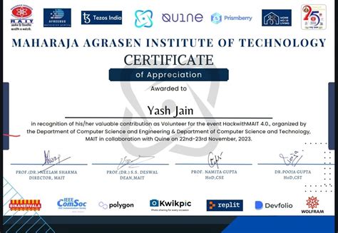 yash jain on linkedin hackwithmait hackwithmait hackathon