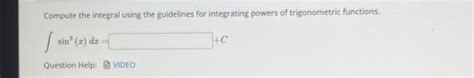 solved compute the integral using the guidelines for