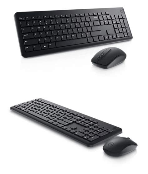 Dell Km3322w Wireless Keyboard Mouse Combo Black At ₹ 1400set In Nashik