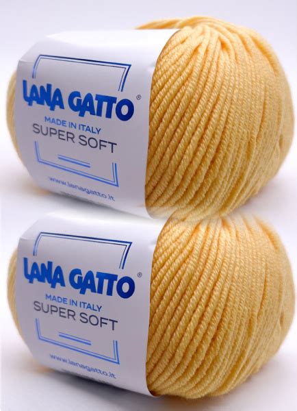 Пряжа Lana gatto Super Soft, (2 мотка по 50 гр., по 125 метров) цв ...