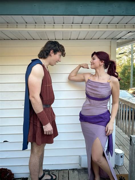 Hercules And Megara Couples Halloween Outfits Halloween Outfits Cute Couple Halloween Costumes