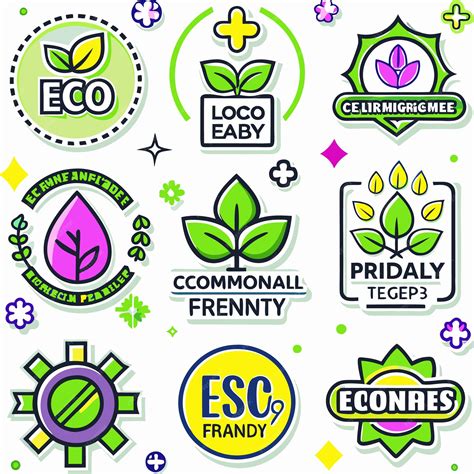 Ecofriendly Logos With Leaf Designs For Sustainable Brands Premium Ai