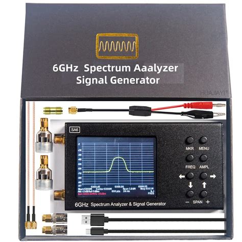 Sa6 Portable 6ghz Spectrum Analyzer And Signal Genertor To 2g 3g 4g Lte Cdma Dcs Gsm Gprs