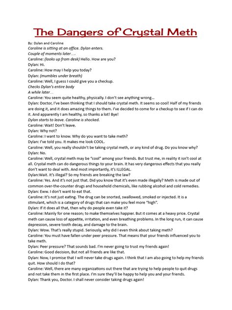 Health Skit Script Pdf