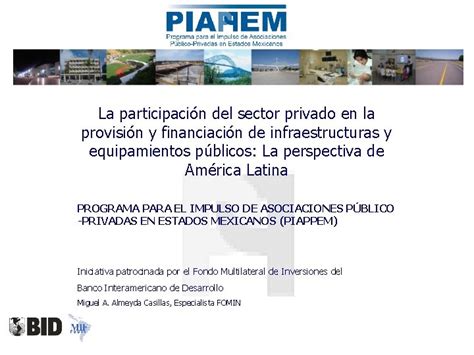 La Participacin Del Sector Privado En La Provisin