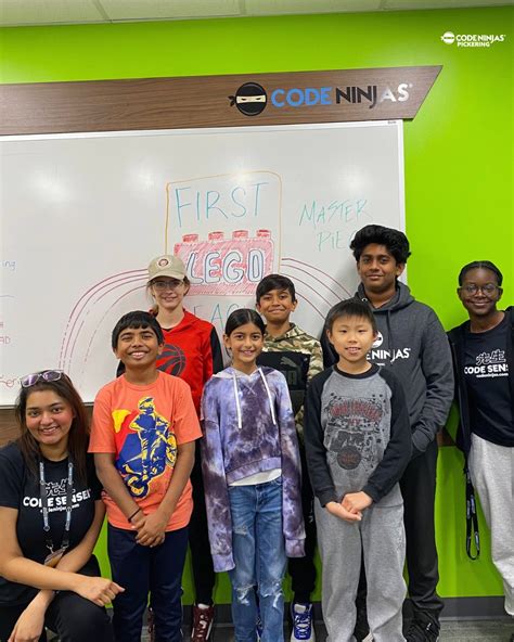 Our Teams First Lego Robotics Code Ninjas Pickering