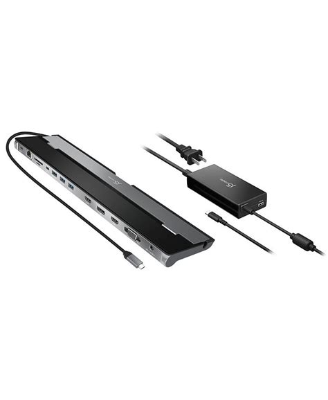 J5create Usb C Triple Display Docking Station With Pd Adapter Macys