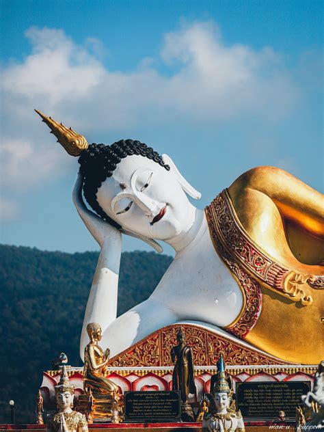 พระปางไสยาสน์ วัดพระธาตุดอยคำ Unseen Tour Thailand