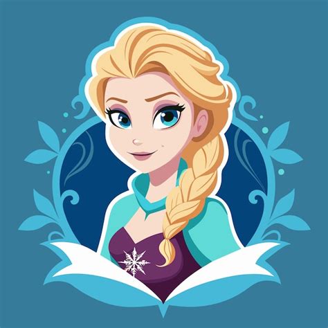 Premium Vector Beautiful Girl Sticker Vector