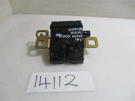2005 Mini Cooper 16i Bootlock Partland Auto Parts