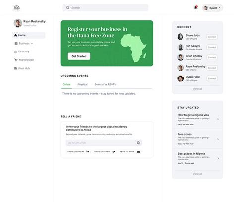 Tosin Oladokun Pmp On Linkedin Itana — Africas First Virtual Digital “free Zone”